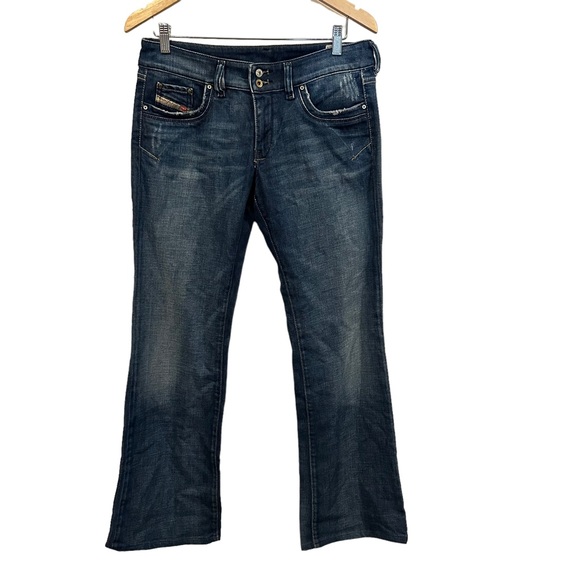Diesel | Jeans | Diesel Ronhar Blue Jeans Denim Stretch Bootcut Y2k ...